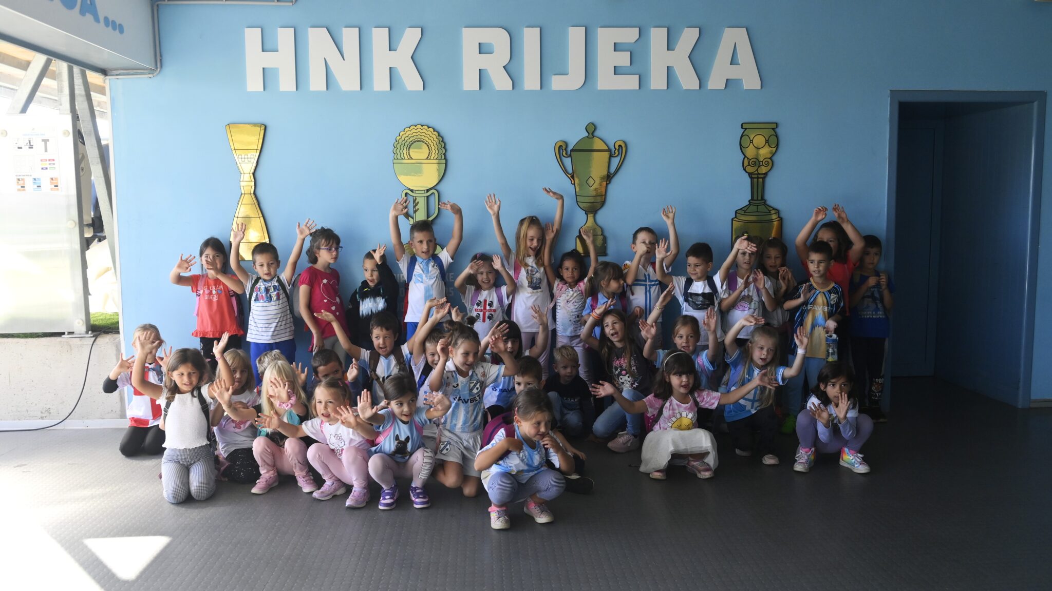 Dječji vrtić Viškovo posjetio kamp HNK Rijeka - HNK RIJEKA